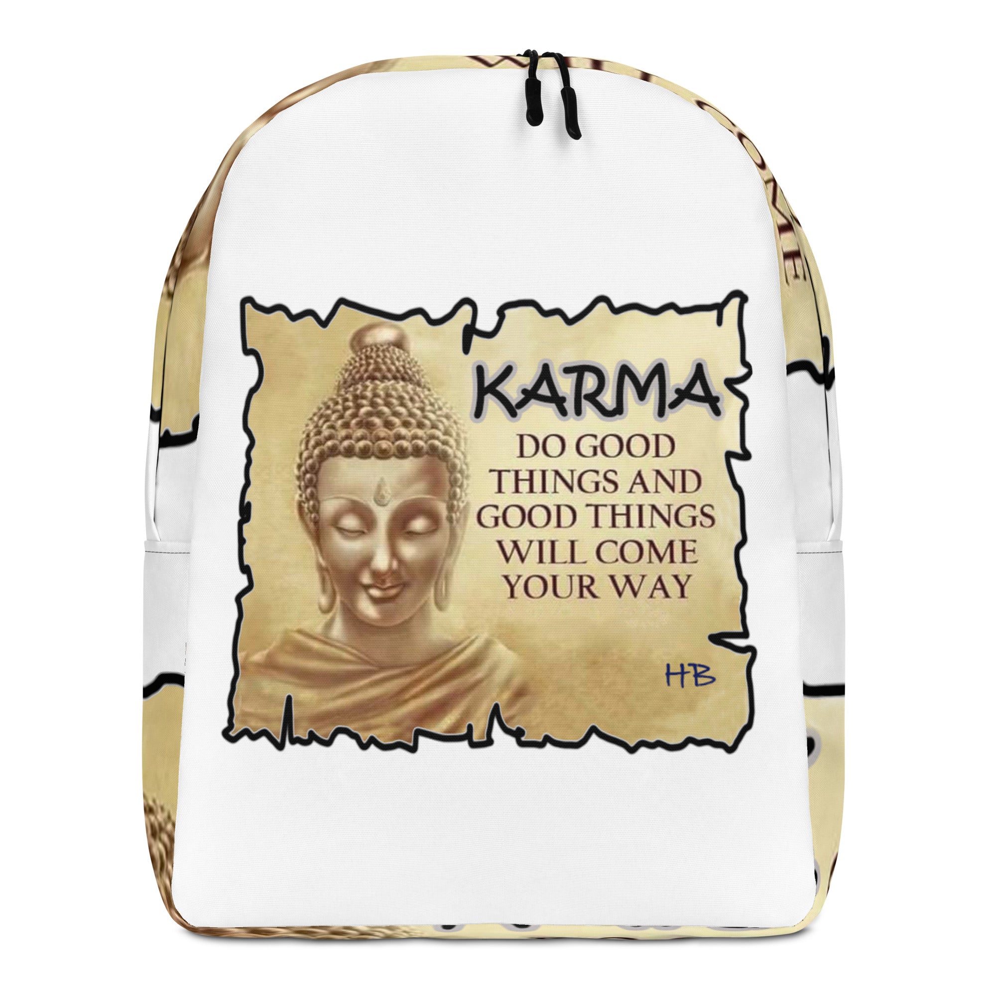 The Power of Good Deeds: Embrace Karma's Path Minimalist Backpack ...